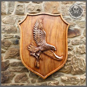 Carving heraldic family coats of arms - Heraldry - Forged in Wood