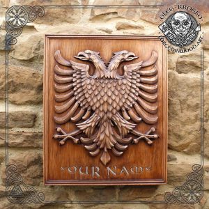 Carving heraldic family coats of arms - Heraldry - Forged in Wood